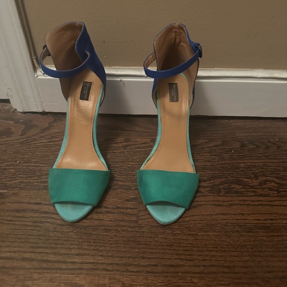 Zara | Shoes | Zara Color Block Sandles | Poshmark